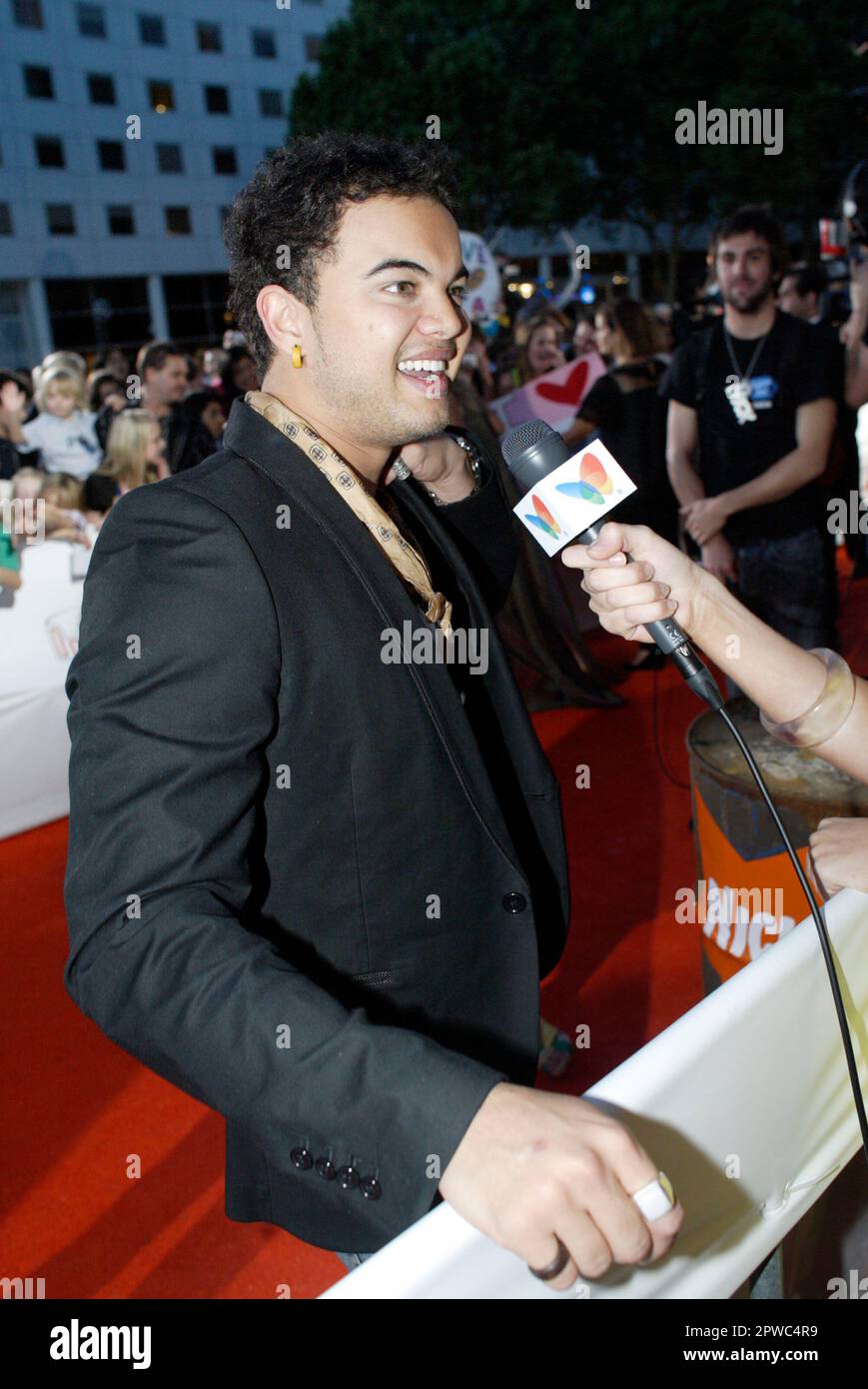 Guy Sebastian at the Nickelodeon Australian Kids' Choice Awards 2007 at ...