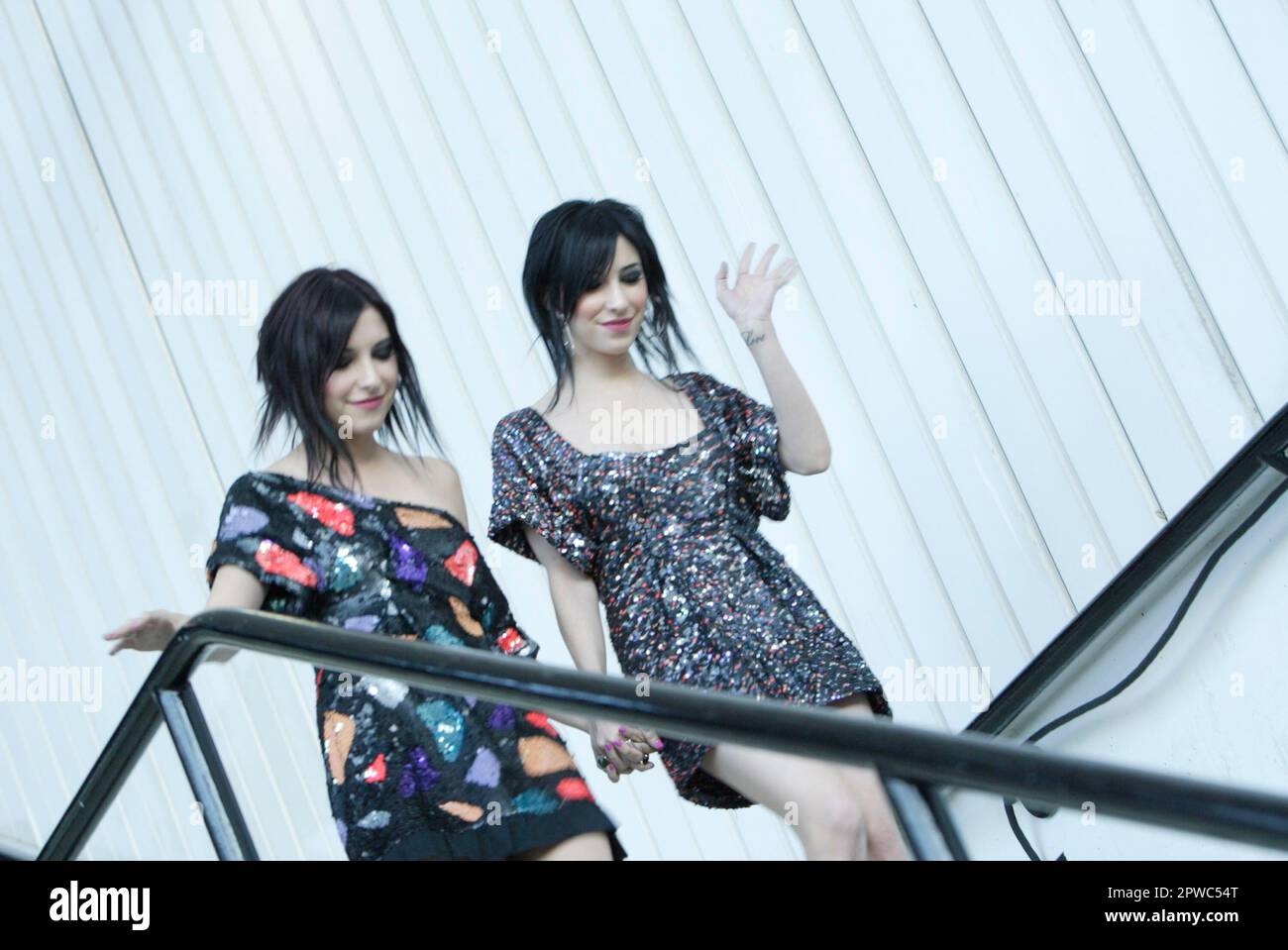 Lisa Origliasso and Jessica Origliasso of The Veronicas at the ...