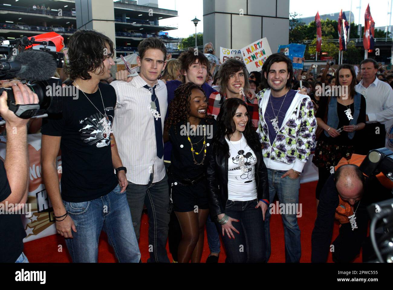 Australian Idol 2007 contestants at the Nickelodeon Australian Kids ...