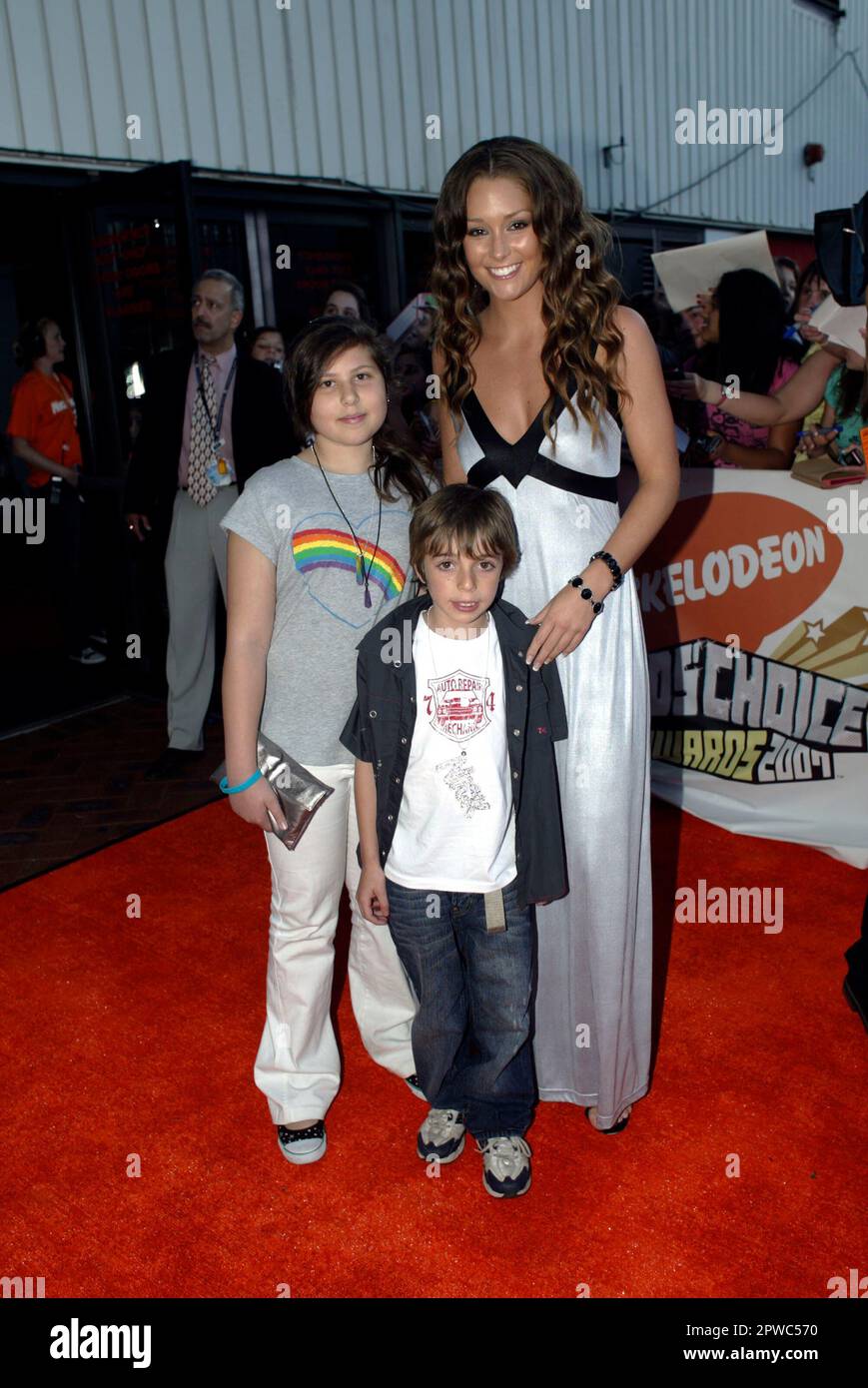 Miss Australia Erin McNaught and guests at the Nickelodeon Australian ...