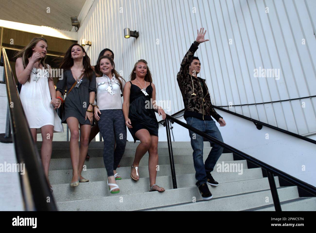 Adam Saunders and guests at the Nickelodeon Australian Kids' Choice ...