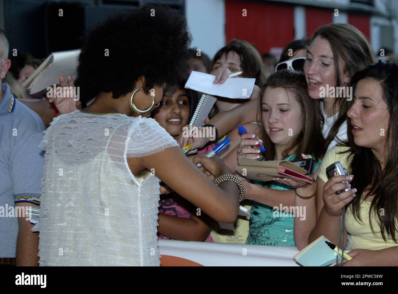 Fuzzy at the Nickelodeon Australian Kids' Choice Awards 2007 at Sydney ...