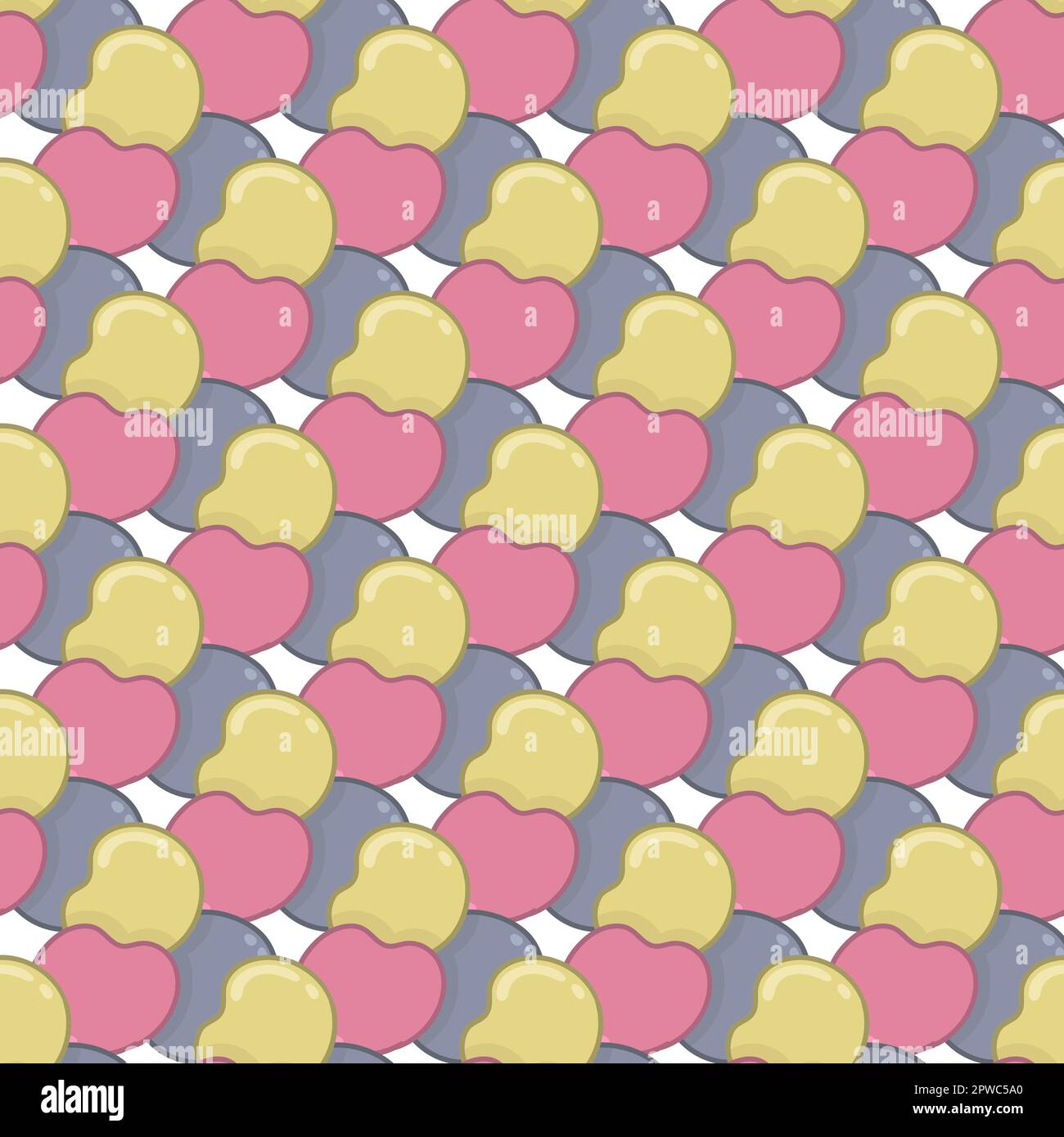 bubble gum three dimensional texture seamless textile print. repeat ...