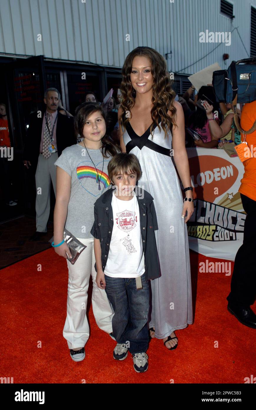 Miss Australia Erin McNaught and guests at the Nickelodeon Australian ...