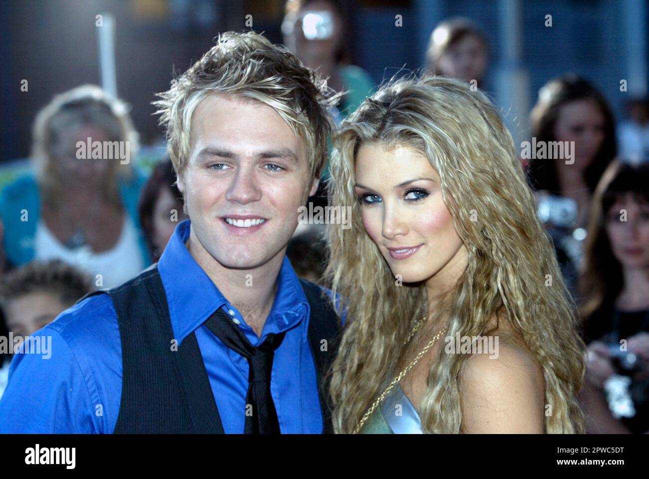 Delta Goodrem and Brian McFadden at the Nickelodeon Australian Kids ...