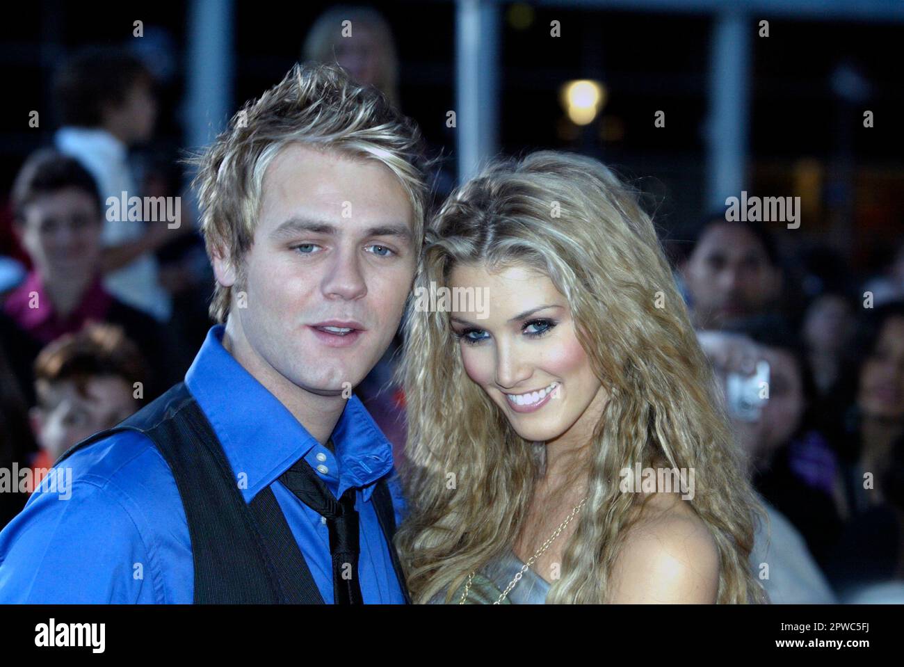Delta Goodrem and Brian McFadden at the Nickelodeon Australian Kids ...