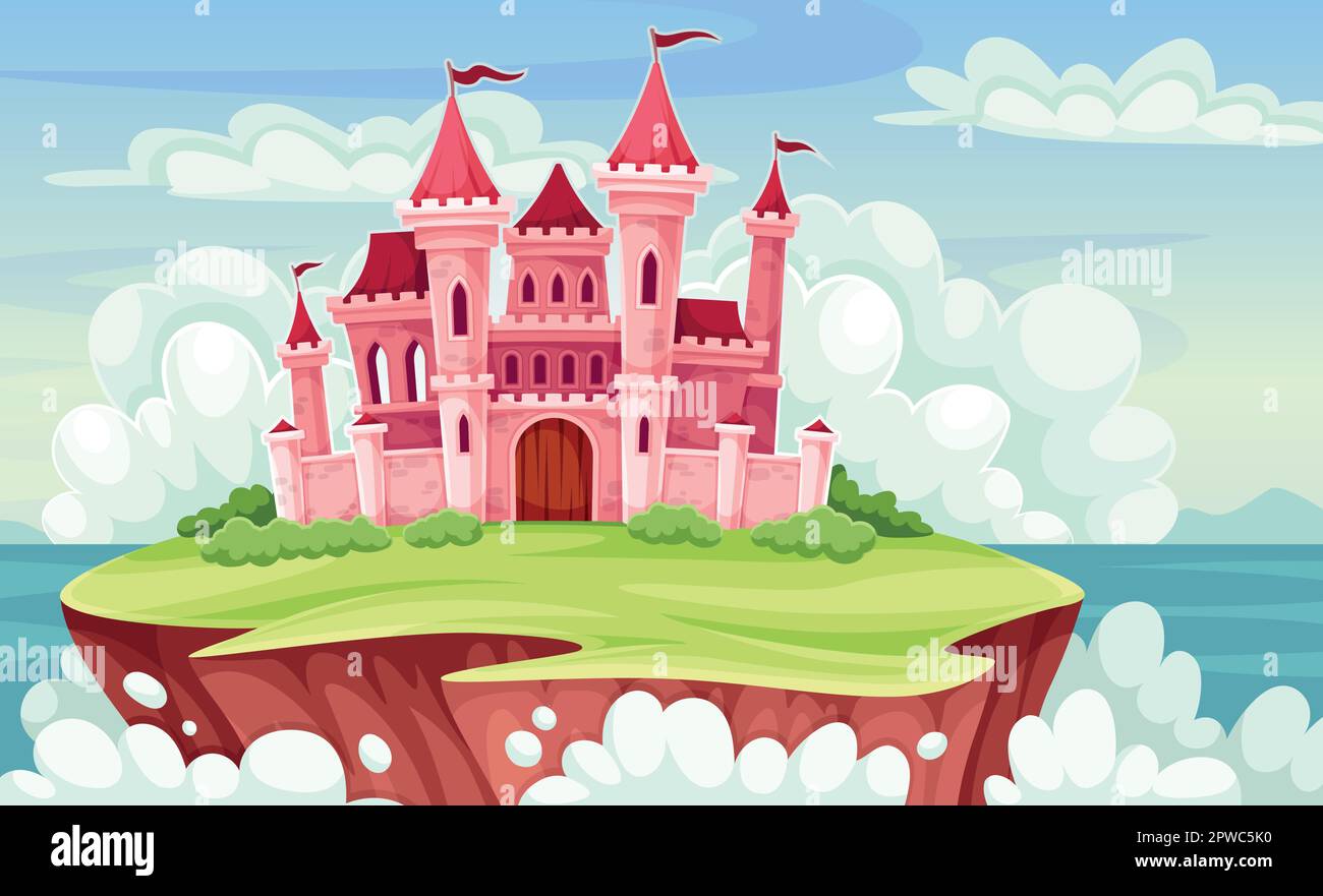 Fantasy sky road magic Stock Vector Images - Alamy