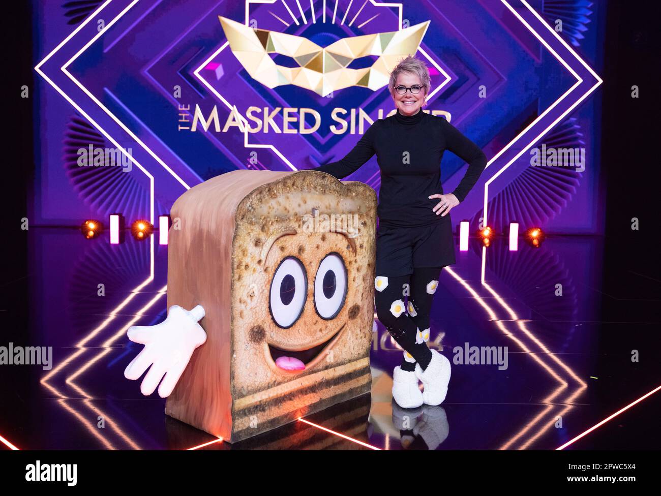 Cologne, Germany. 30th Apr, 2023. Inka Bause, presenter and pop singer ...