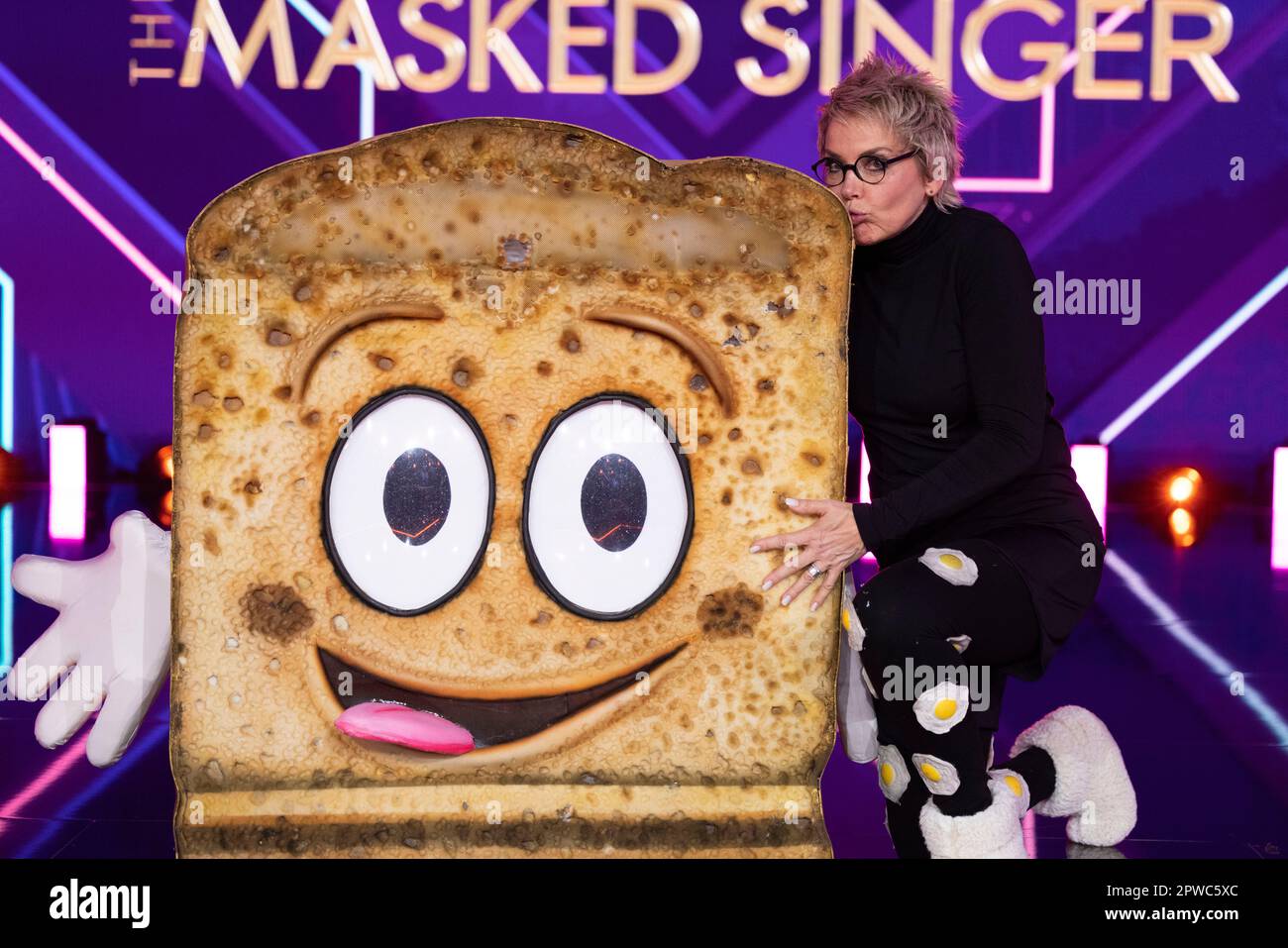 Cologne, Germany. 30th Apr, 2023. Inka Bause, presenter and pop singer ...