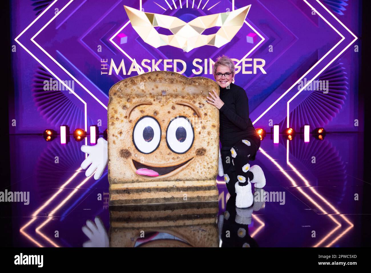 Cologne, Germany. 30th Apr, 2023. Inka Bause, presenter and pop singer ...