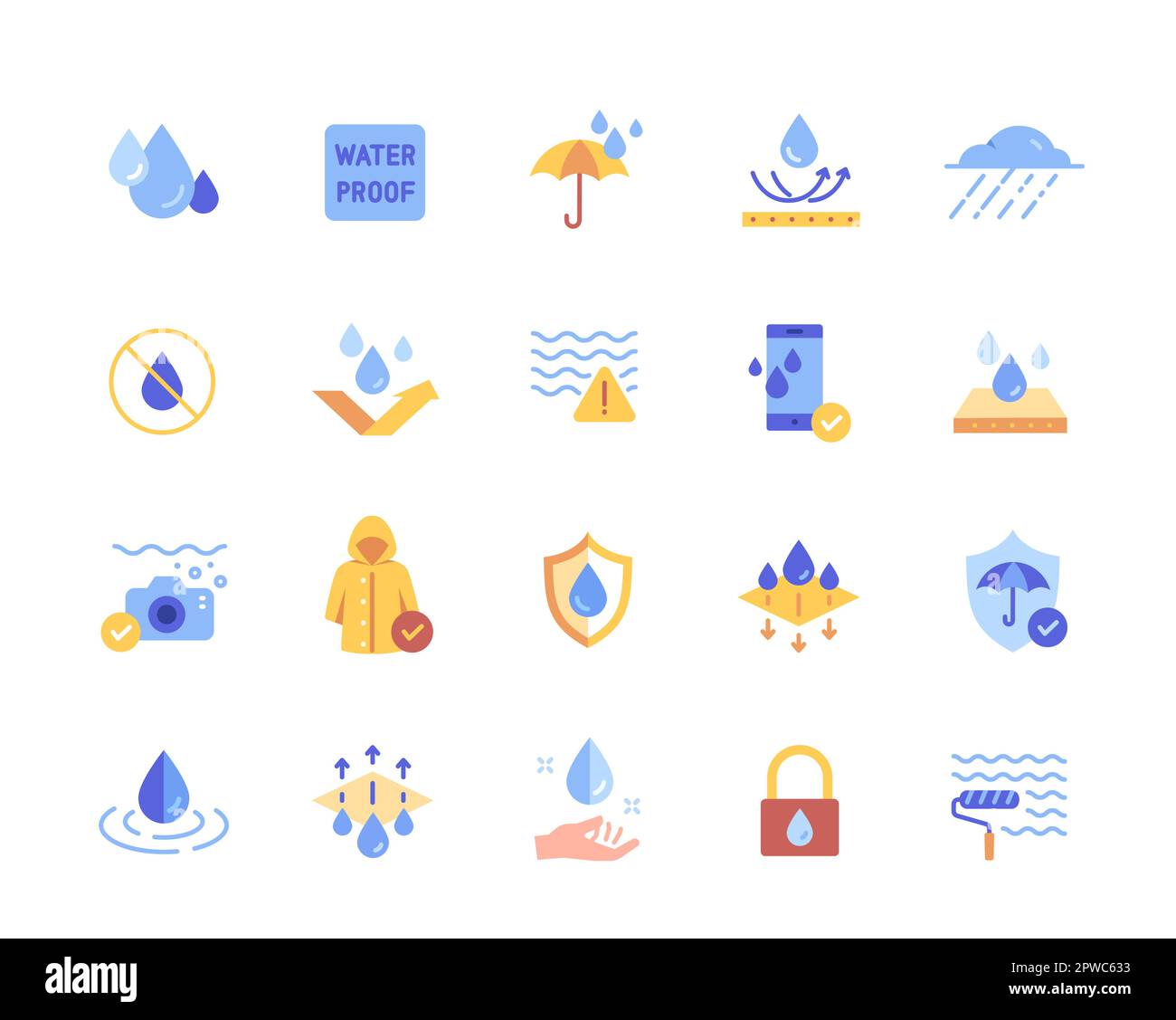 Water repellent label hi-res stock photography and images - Alamy