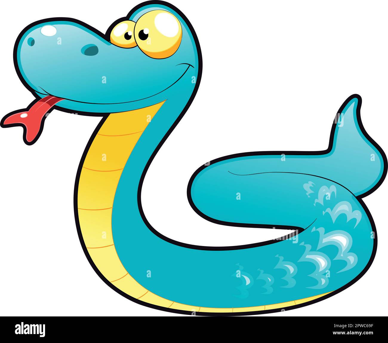 Baby Snake, cartoon and vector character Stock Vector Image & Art - Alamy