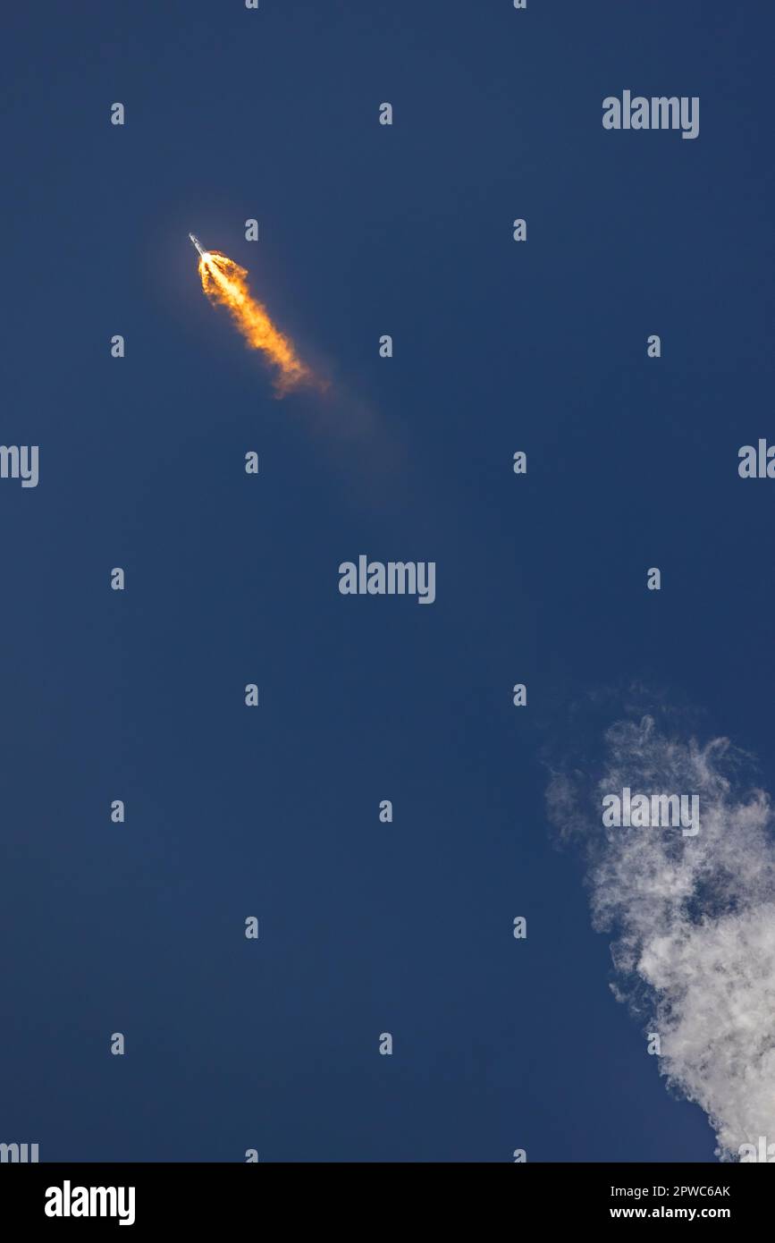 Space X Starship Launch, Boca Chica, Texas, America Stock Photo - Alamy