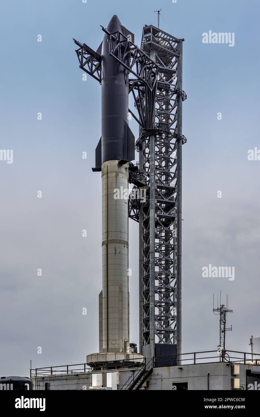 Starship spacex texas hi-res stock photography and images - Alamy