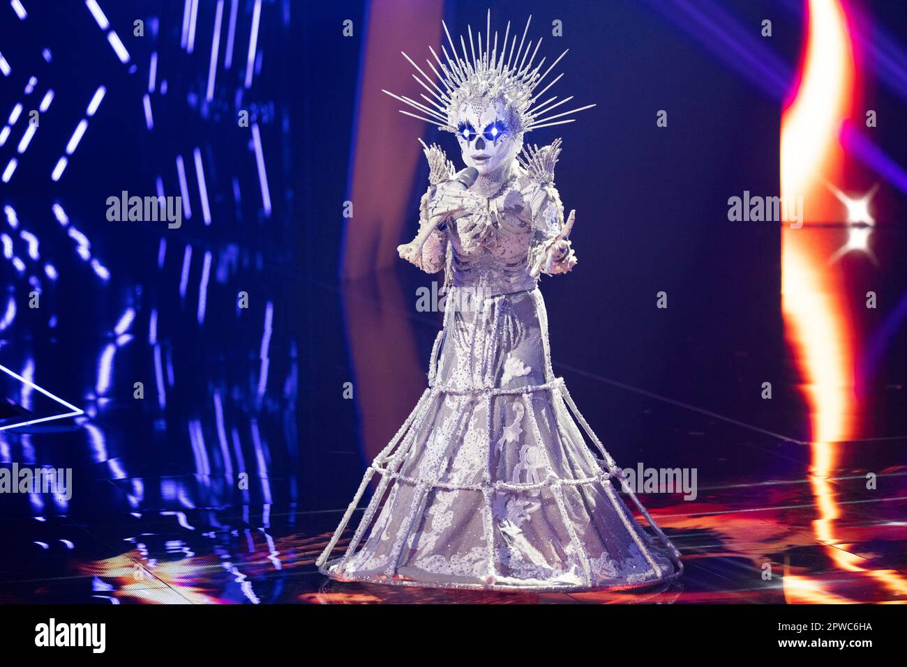 Cologne, Germany. 30th Apr, 2023. Rategast Sarah Engels, singer and ...