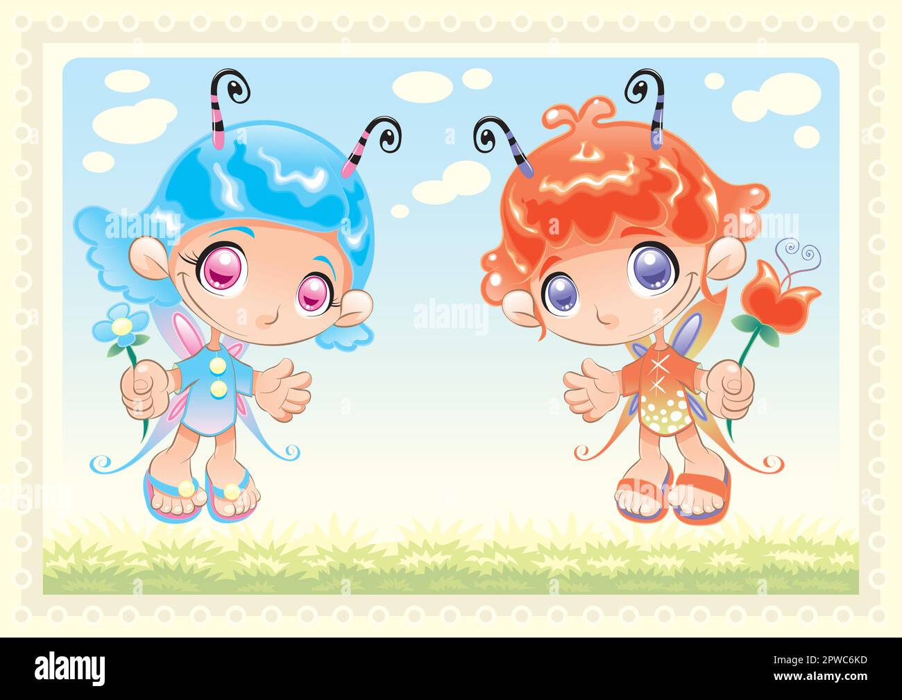 Tulip fairy cartoon hi-res stock photography and images - Alamy