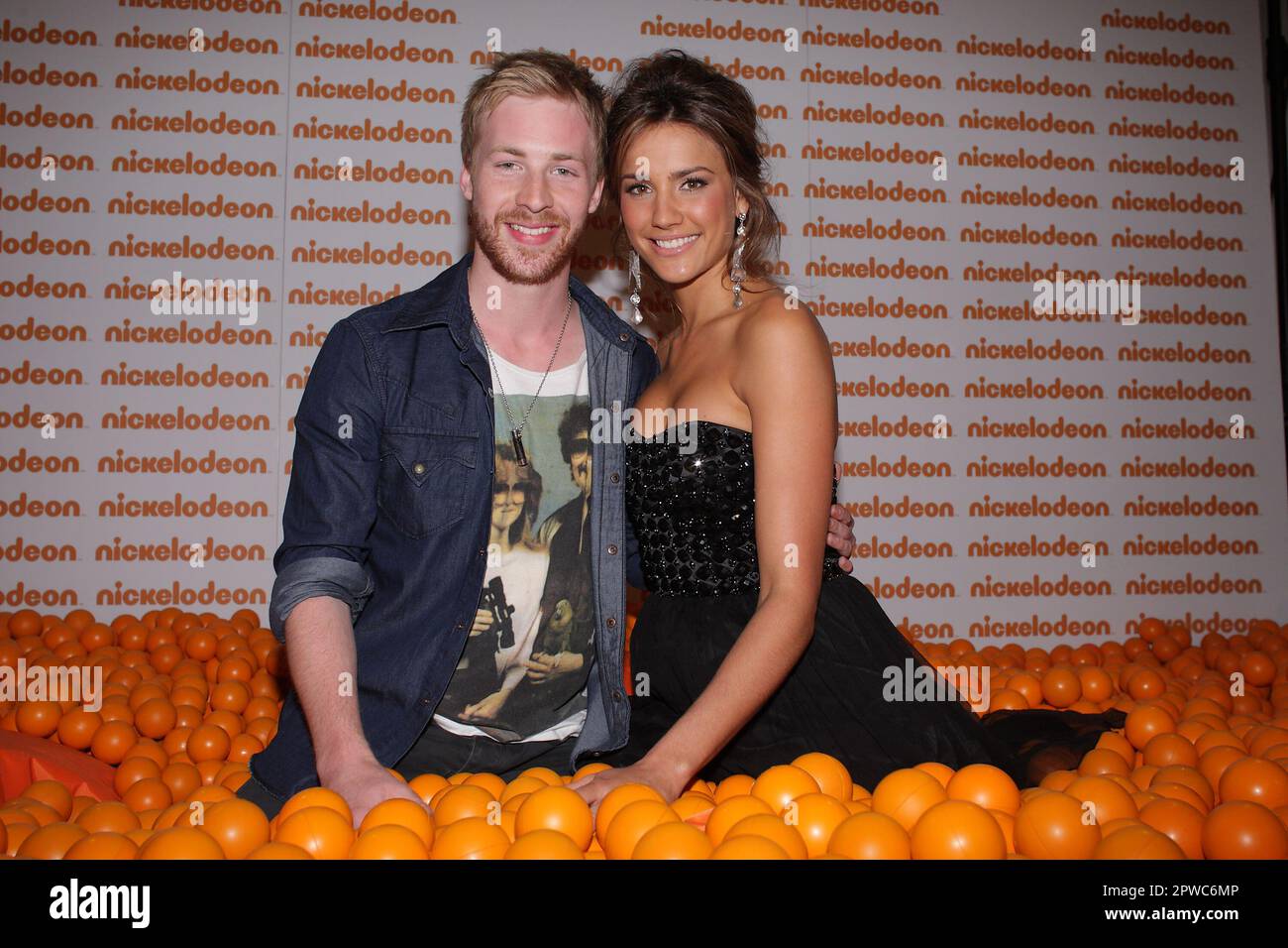 Angus McLaren and Rachael Finch The 2010 Nickelodeon Kids Choice awards ...