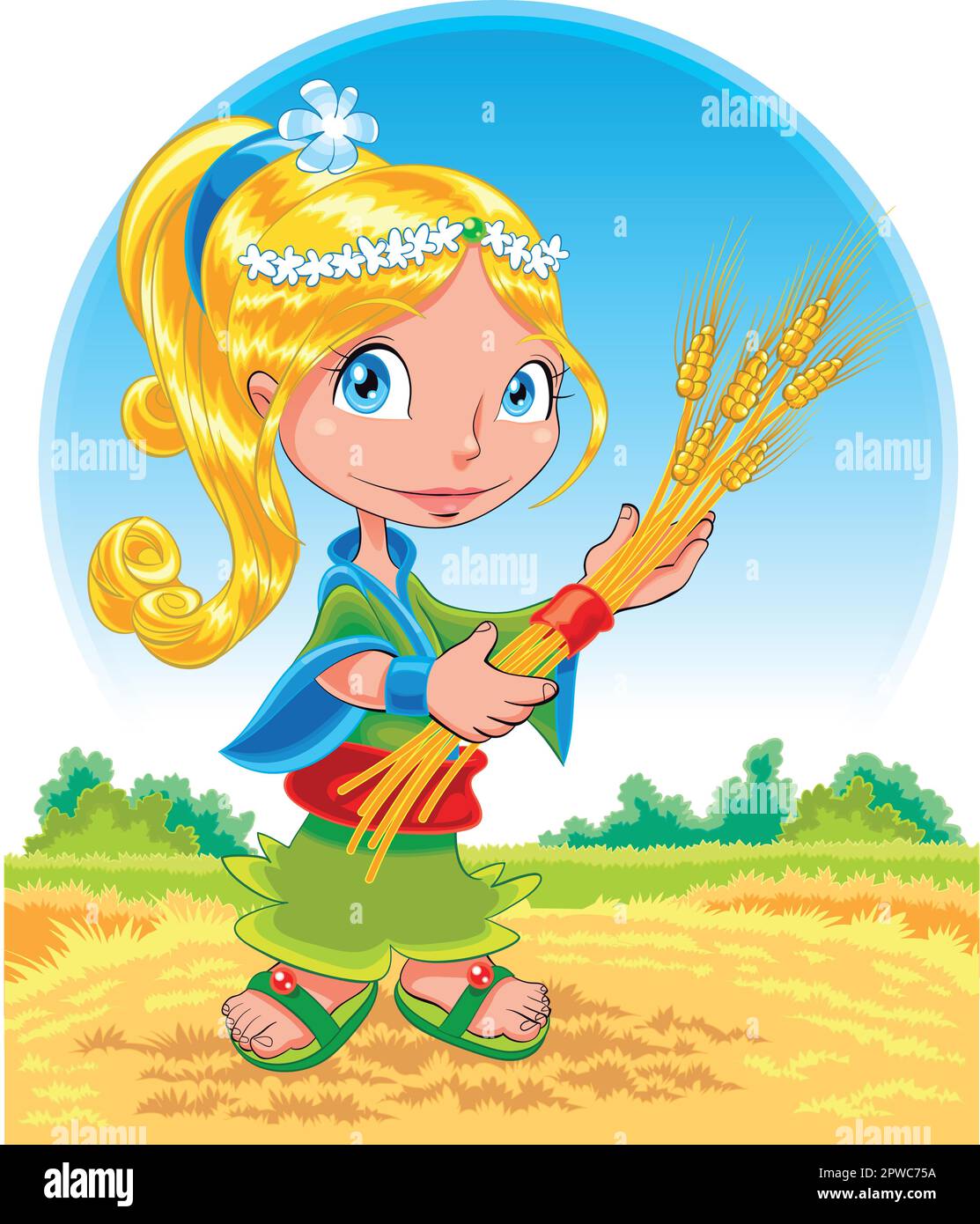 Summer - cartoon and vector character Stock Vector Image & Art - Alamy