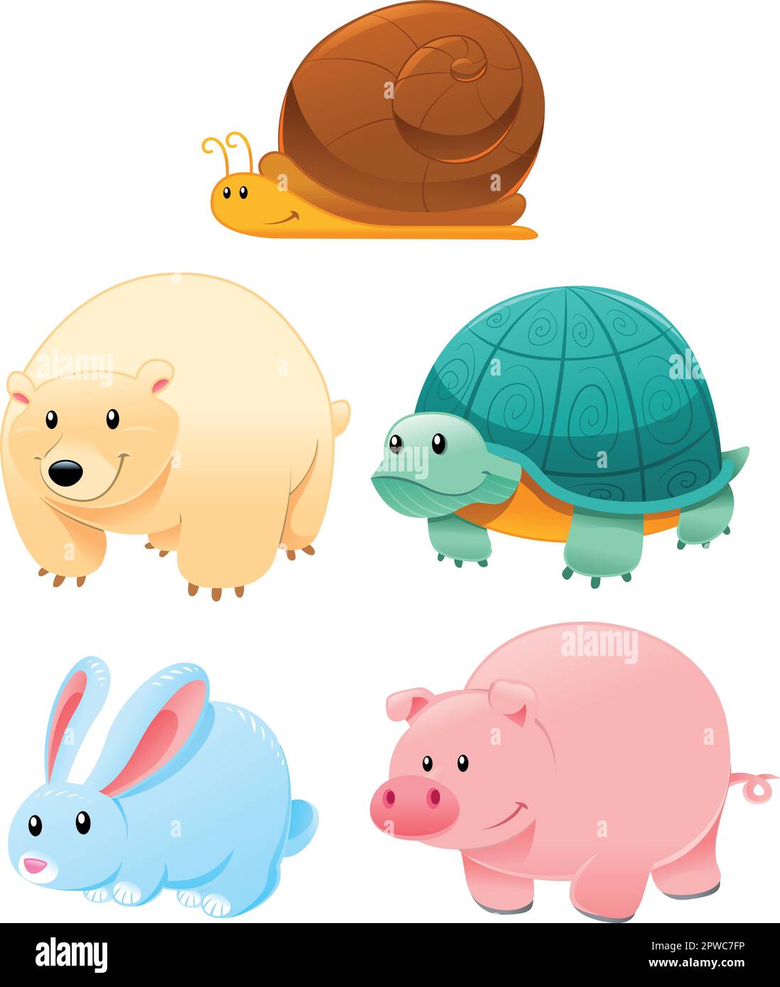 Slug rabbit Stock Vector Images - Alamy