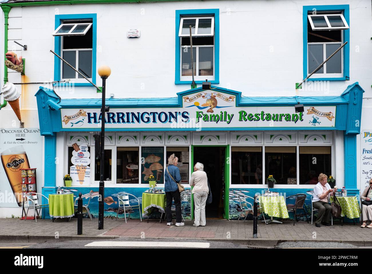 Harrington's Family Restaurant in Dingle, Ireland Stock Photo - Alamy