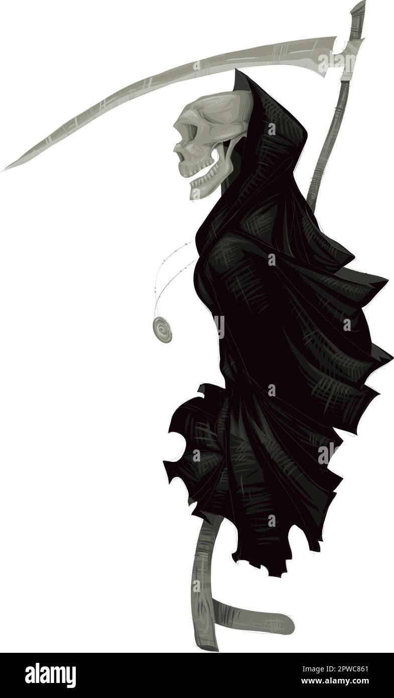 Death, vector illustration Stock Vector Image & Art - Alamy