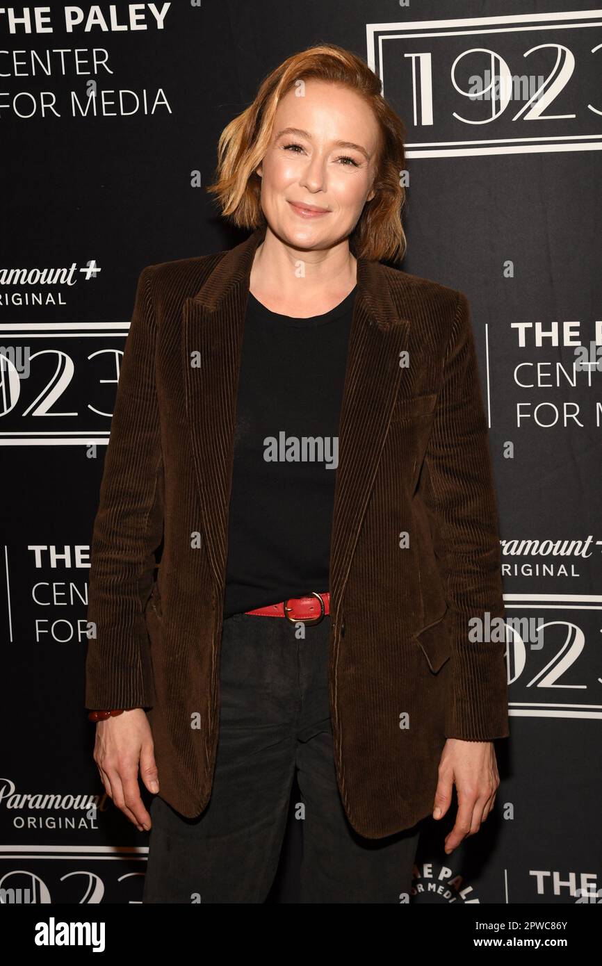 New York, USA. 29th Apr, 2023. Jennifer Ehle attends PaleyLive: A ...