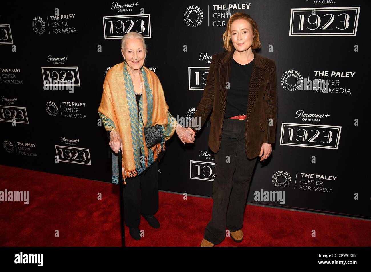 New York, USA. 29th Apr, 2023. Rosemary Harris and Jennifer Ehle attend ...