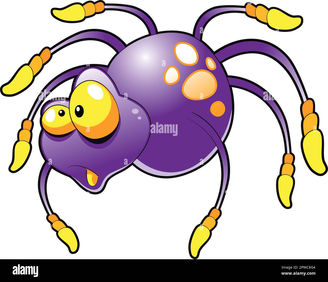 Baby Spider, cartoon and vector character Stock Vector Image & Art - Alamy