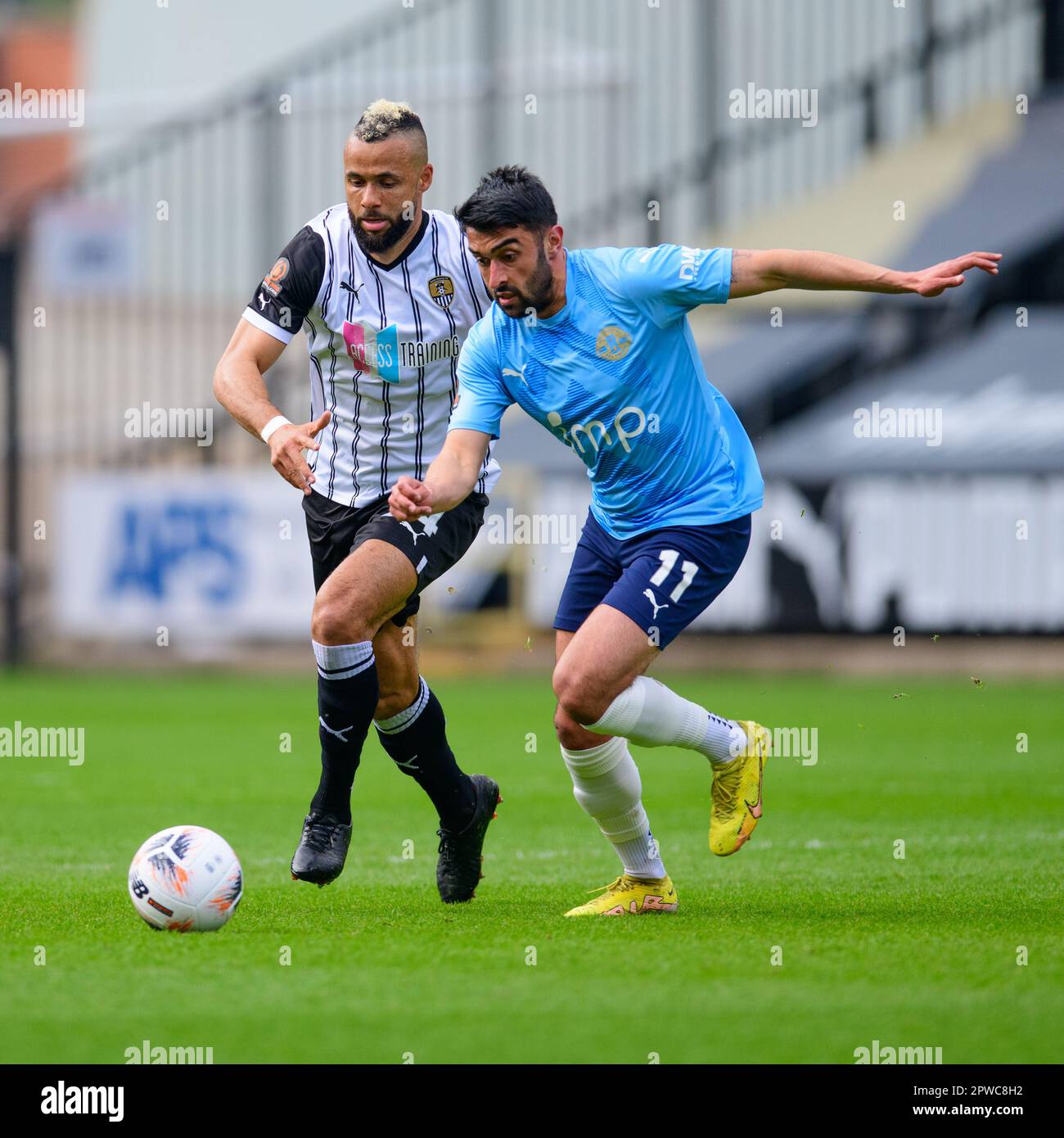 Meadow Lane Football Stadium, Nottingham, UK. 29 April 2023 at 1730hrs ...