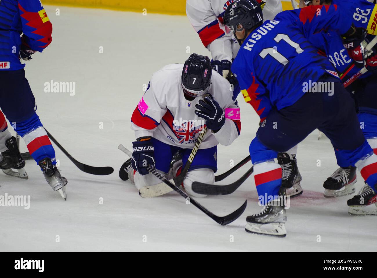 Nottingham, 29 April 2023. Robert Lachowicz playing for Great Britain ...