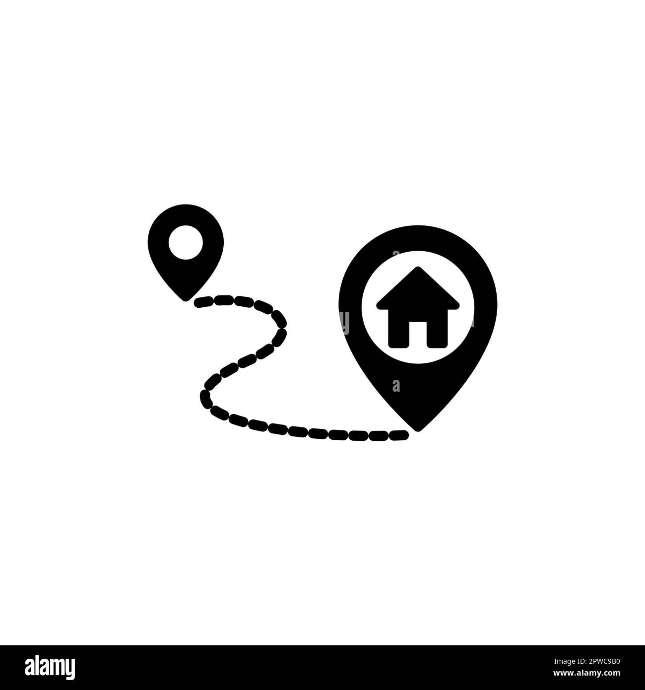 Address icon vector. location icon. address symbol. pin Stock Vector ...