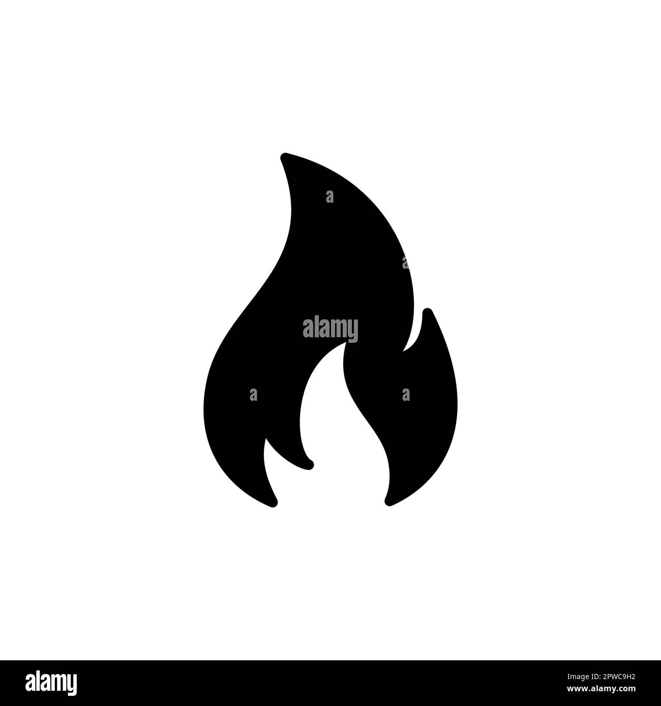 Fire icon vector. fire flame icon Stock Vector Image & Art - Alamy