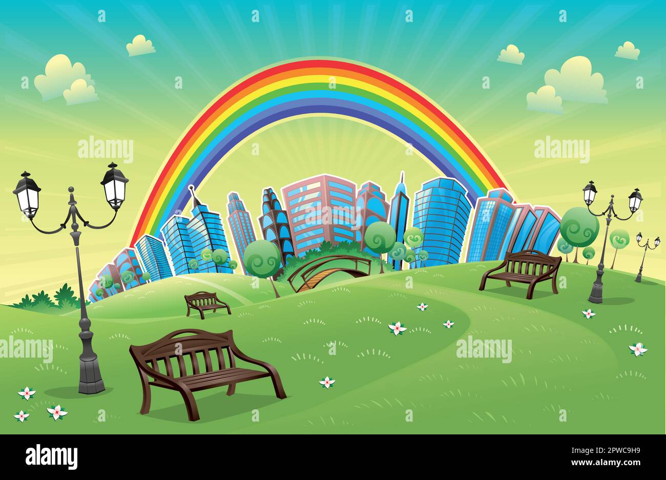 Vector scene Stock Vector Images - Alamy