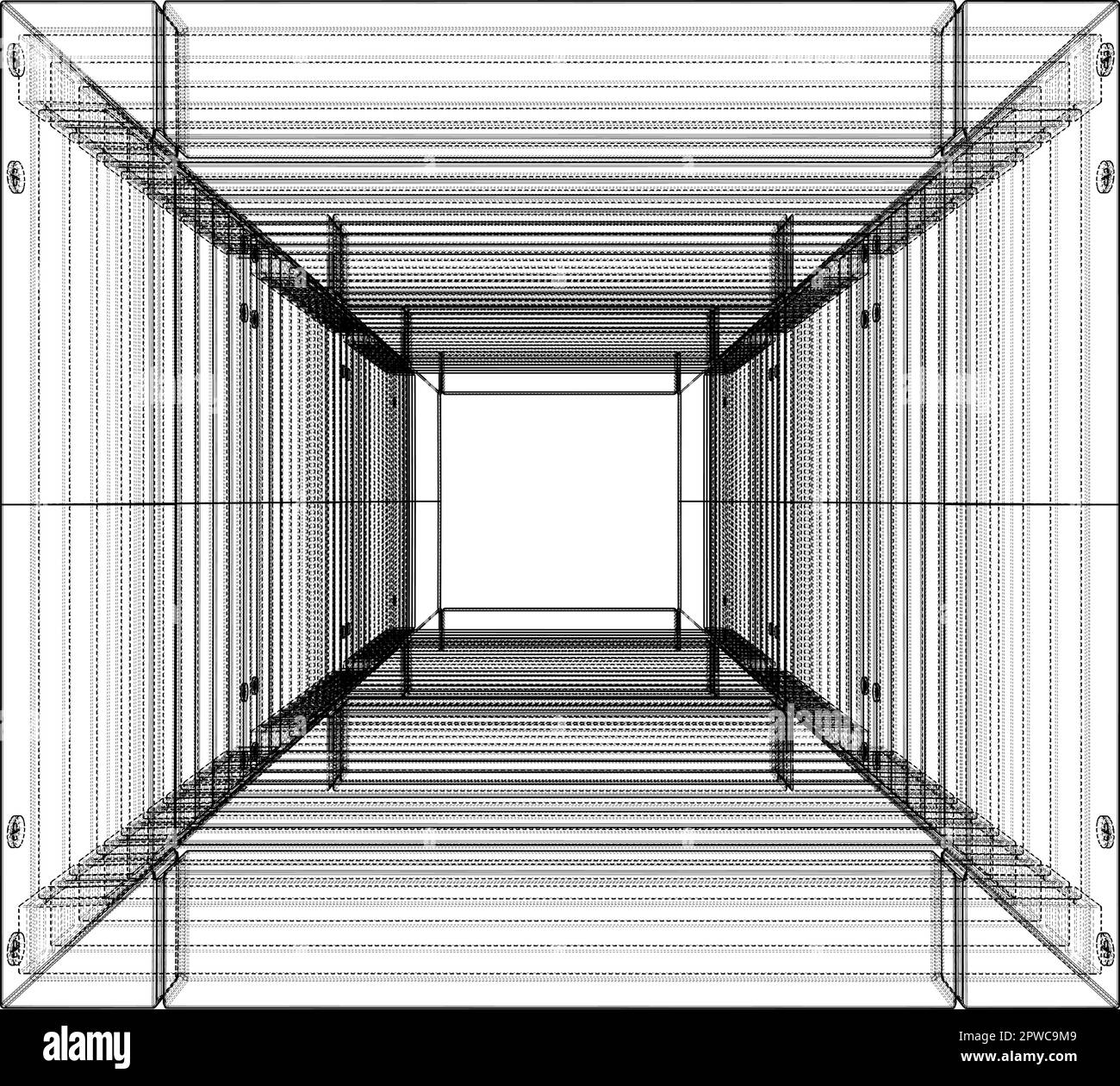 Geometric Square Lines Shape Pattern Texture Vector 03. Mathematical Concepts, Algebra And ...