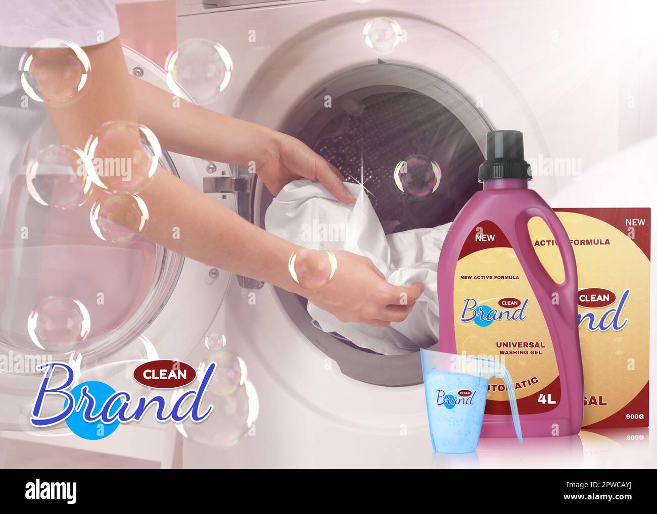 Washing machine advertisement hi-res stock photography and images - Alamy