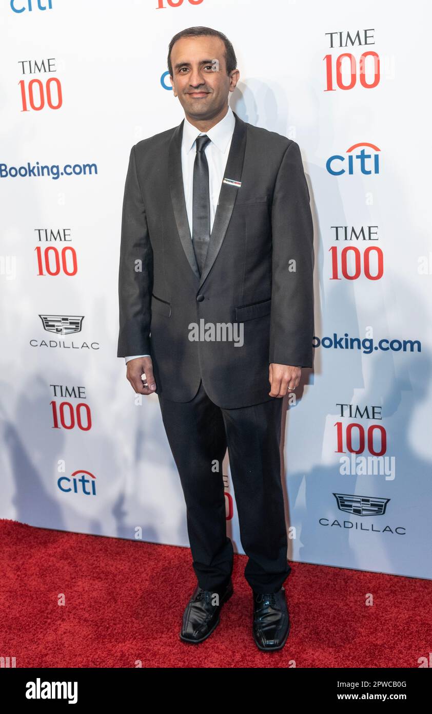 Rajesh Panjabi attends 2023 TIME100 Gala at Jazz at Lincoln Center in ...