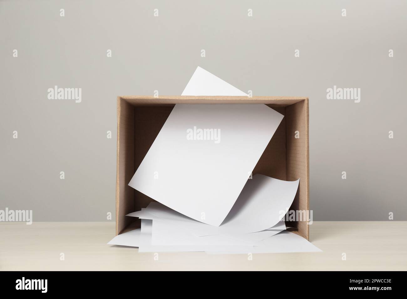 Ballots in box on hi-res stock photography and images - Alamy