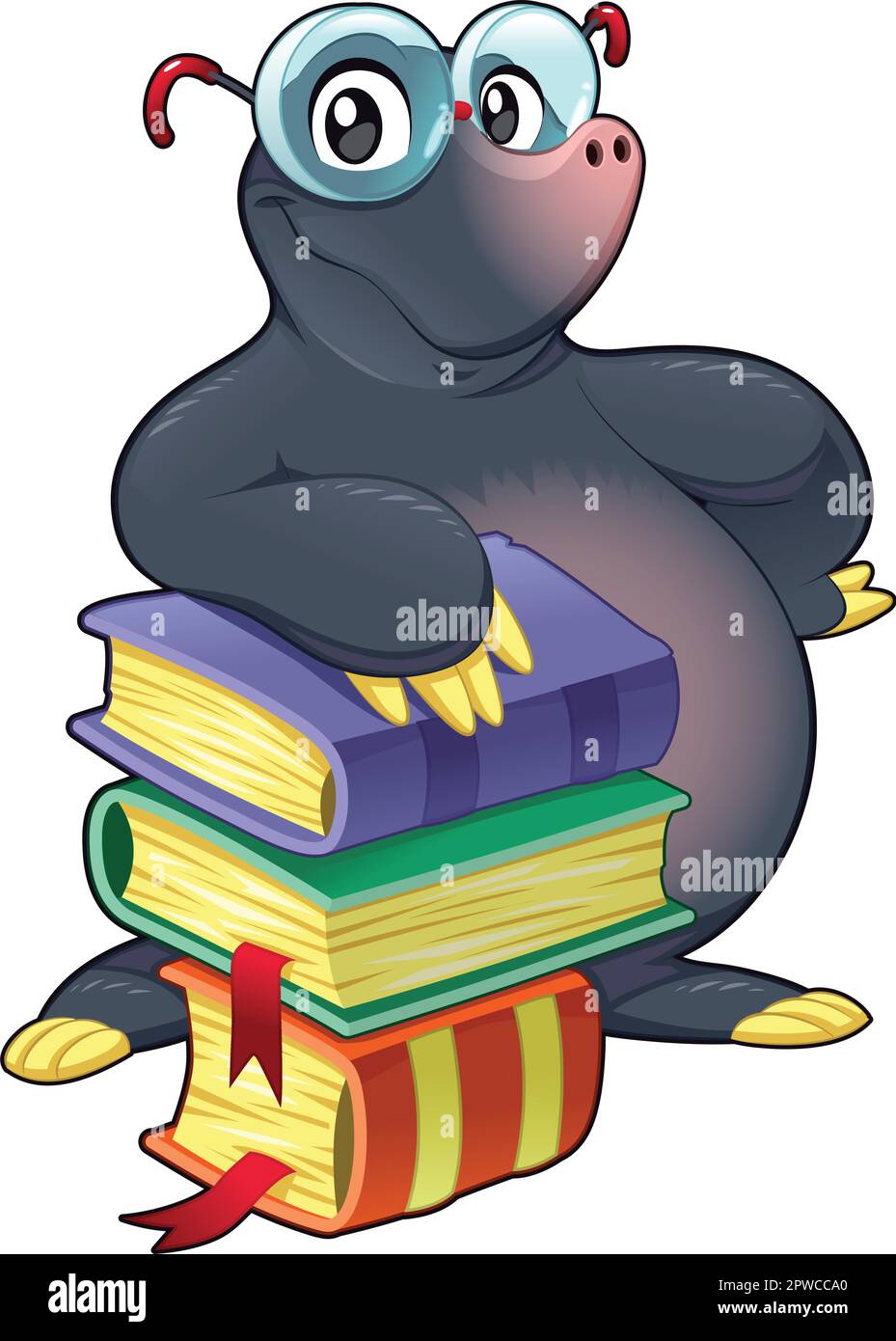 Cartoon funny mole hi-res stock photography and images - Alamy