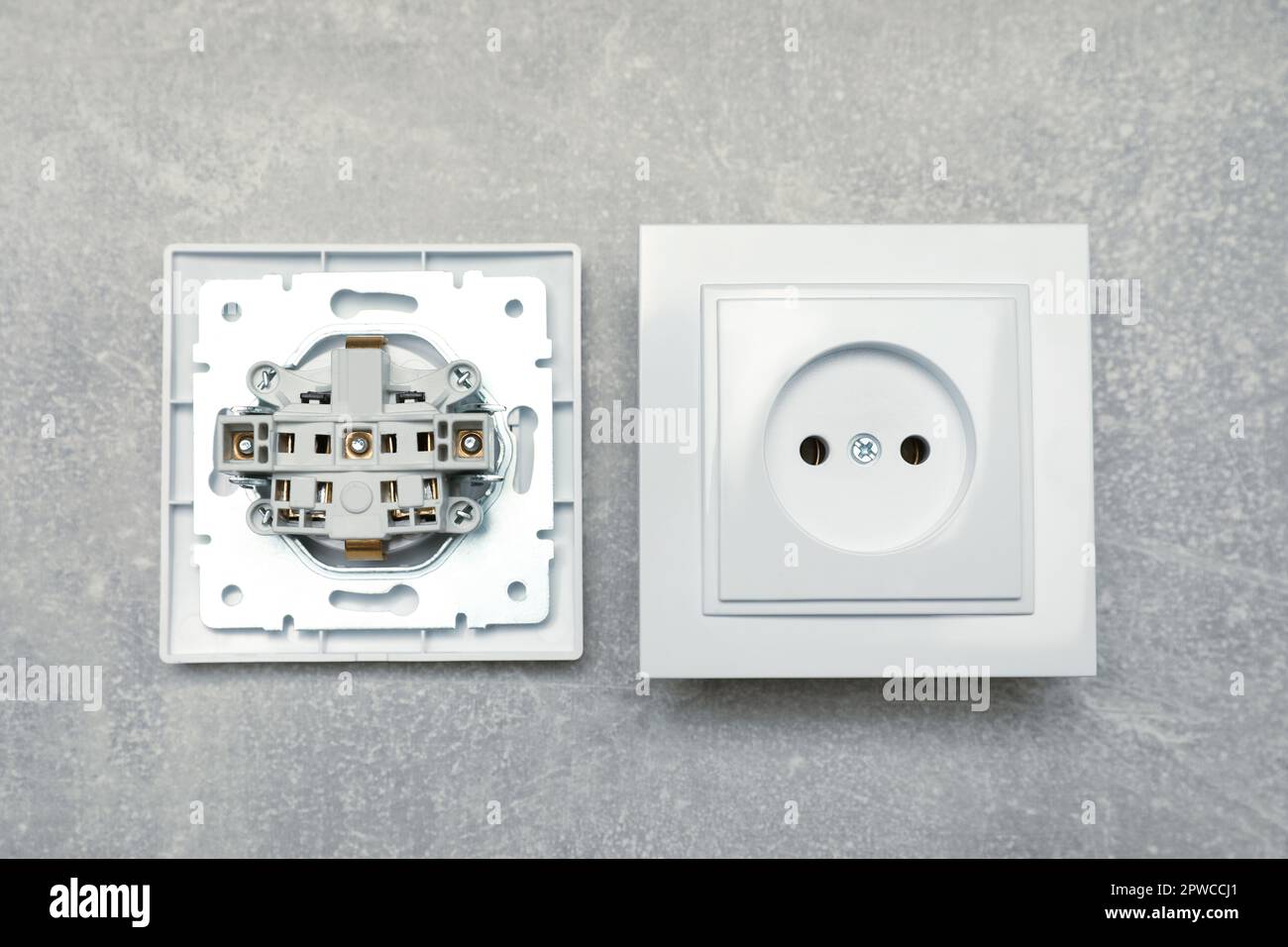 Electric plug disassembled hi-res stock photography and images - Alamy
