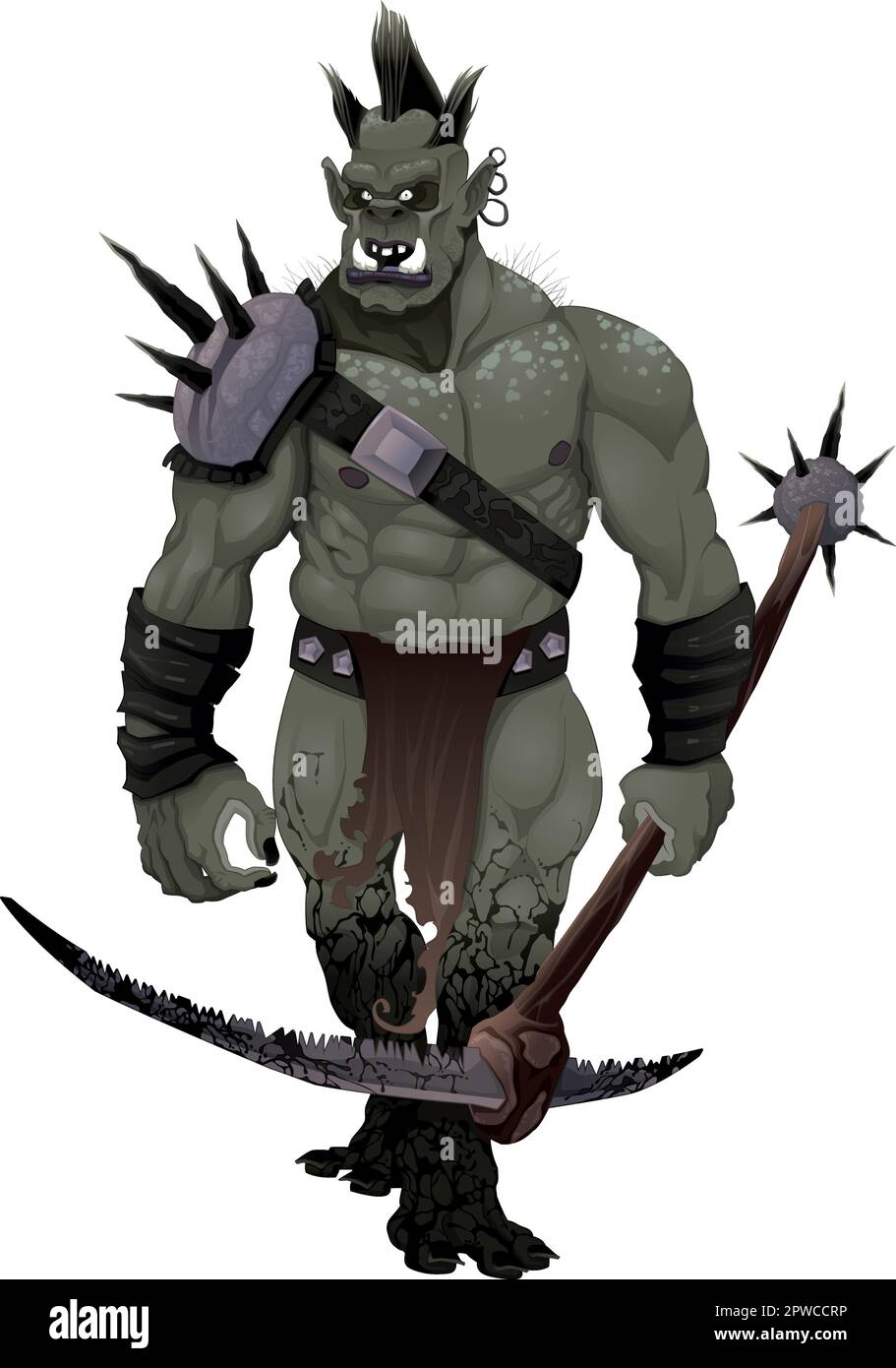 Ogre Cut Out Stock Images & Pictures - Alamy