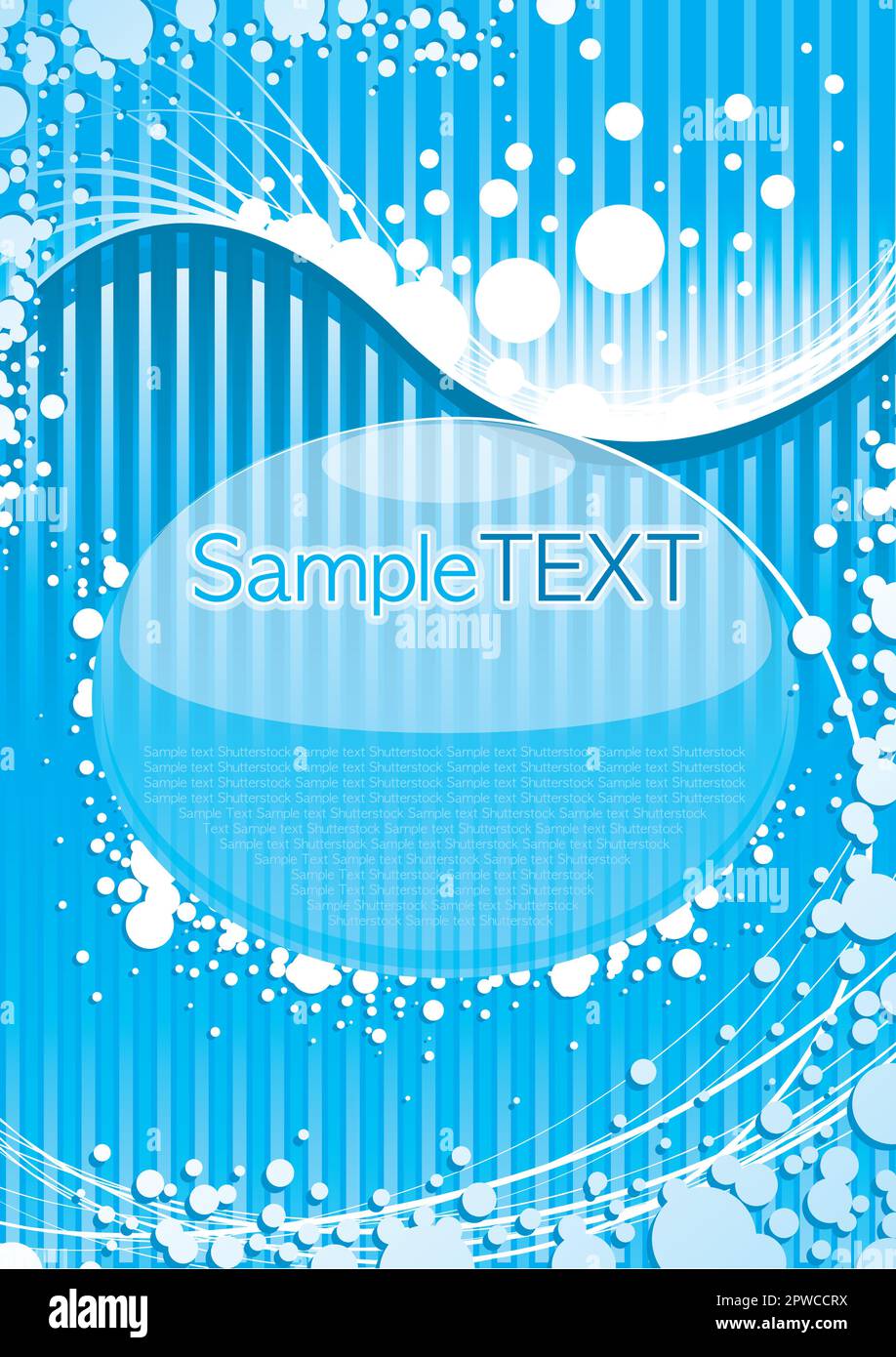 Water card Stock Vector Images - Alamy