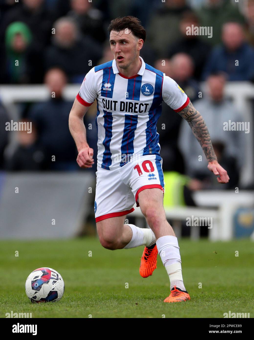 Hartlepool United's Callum Cooke during the Sky Bet League 2 match ...