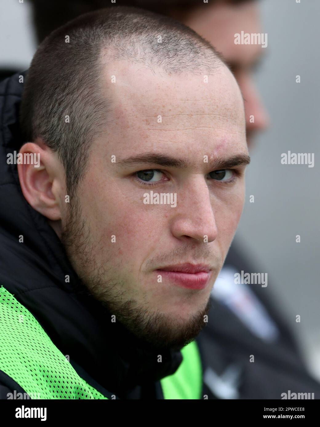 Josh Kay of Barrow during the Sky Bet League 2 match between Hartlepool ...
