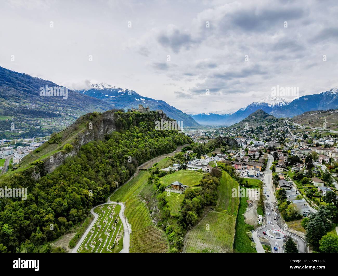 Sion cathedral valais hi-res stock photography and images - Alamy