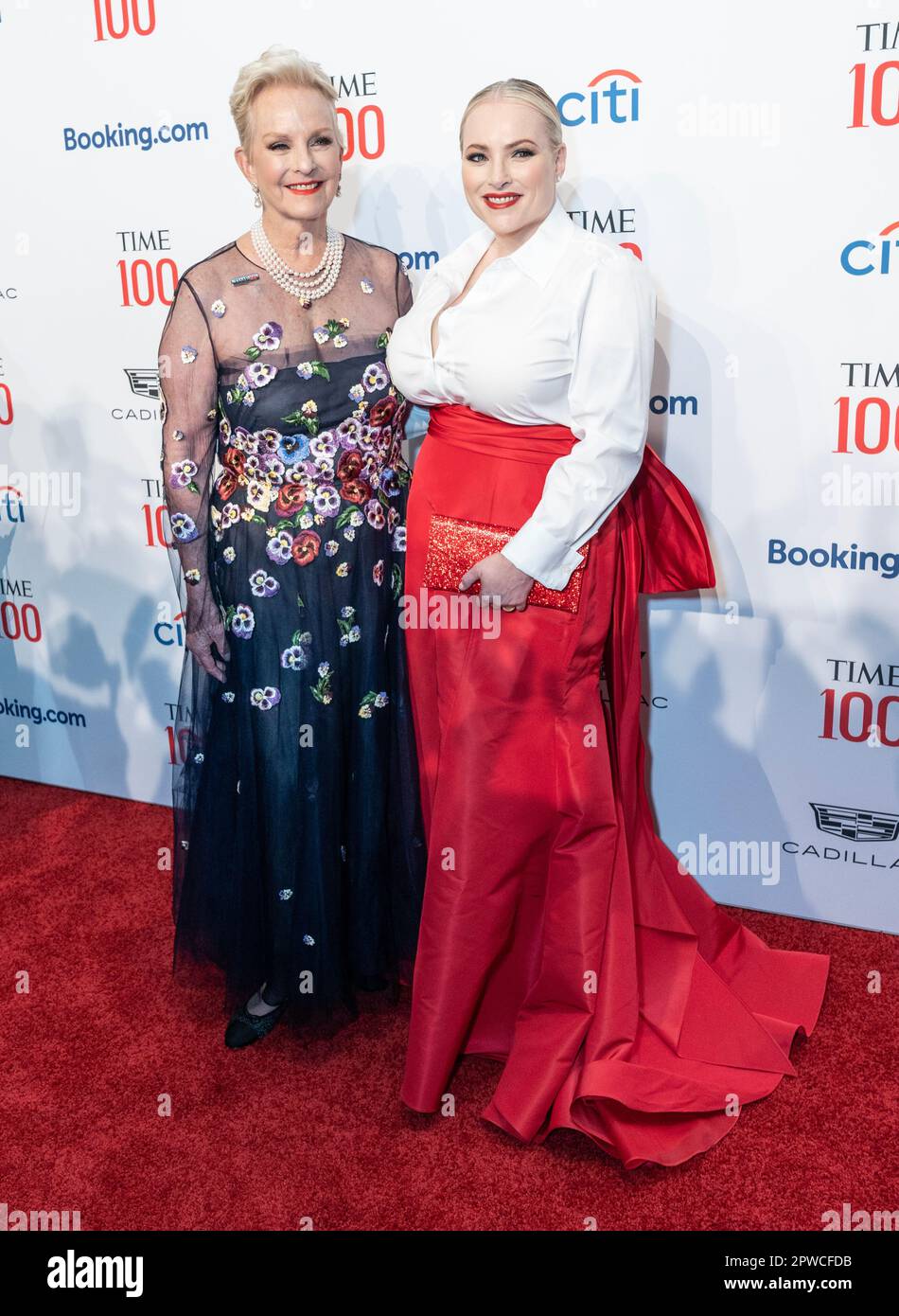 Cindy McCain and Meghan McCain attend 2023 TIME100 Gala at Jazz at ...