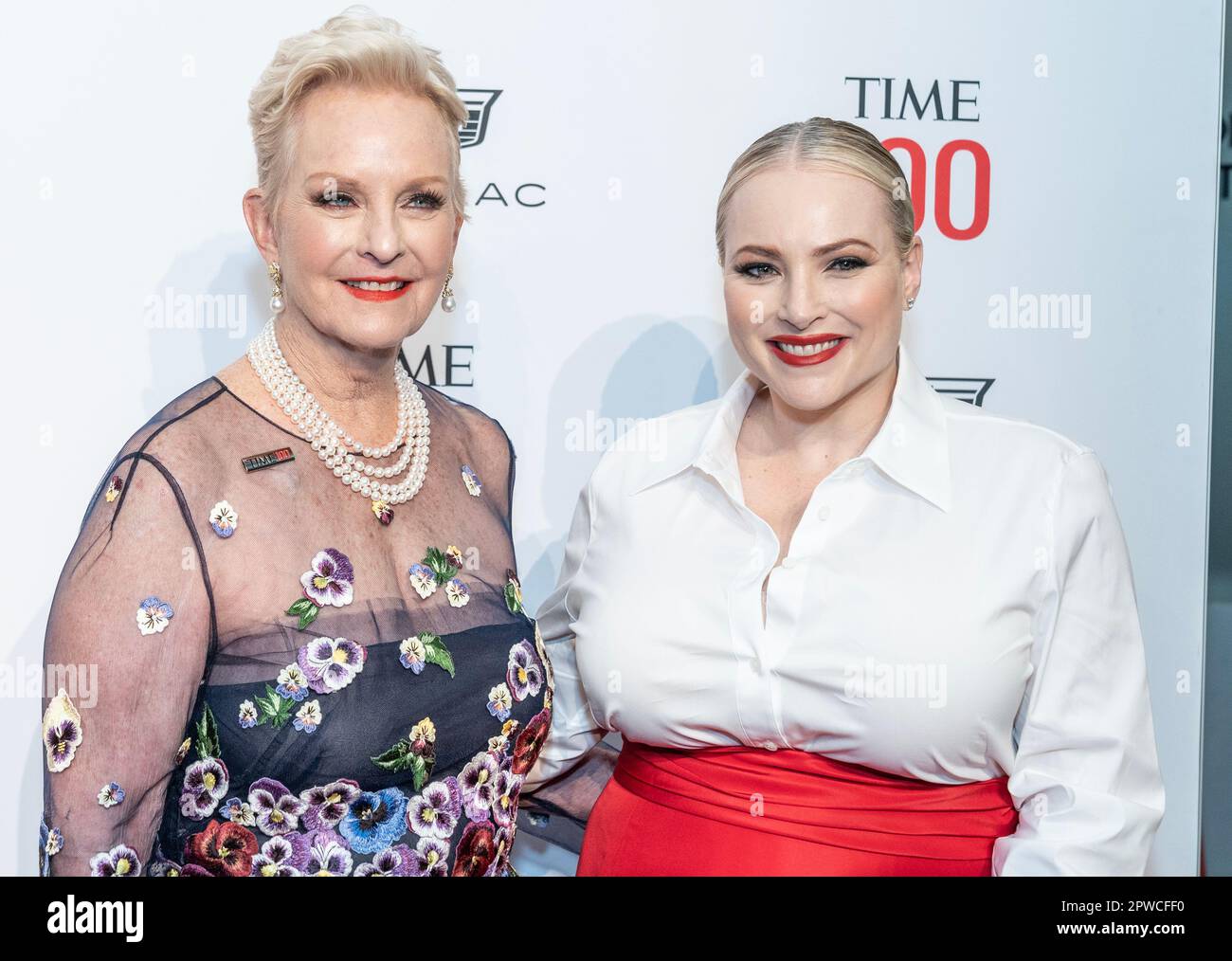 Cindy McCain and Meghan McCain attend 2023 TIME100 Gala at Jazz at ...