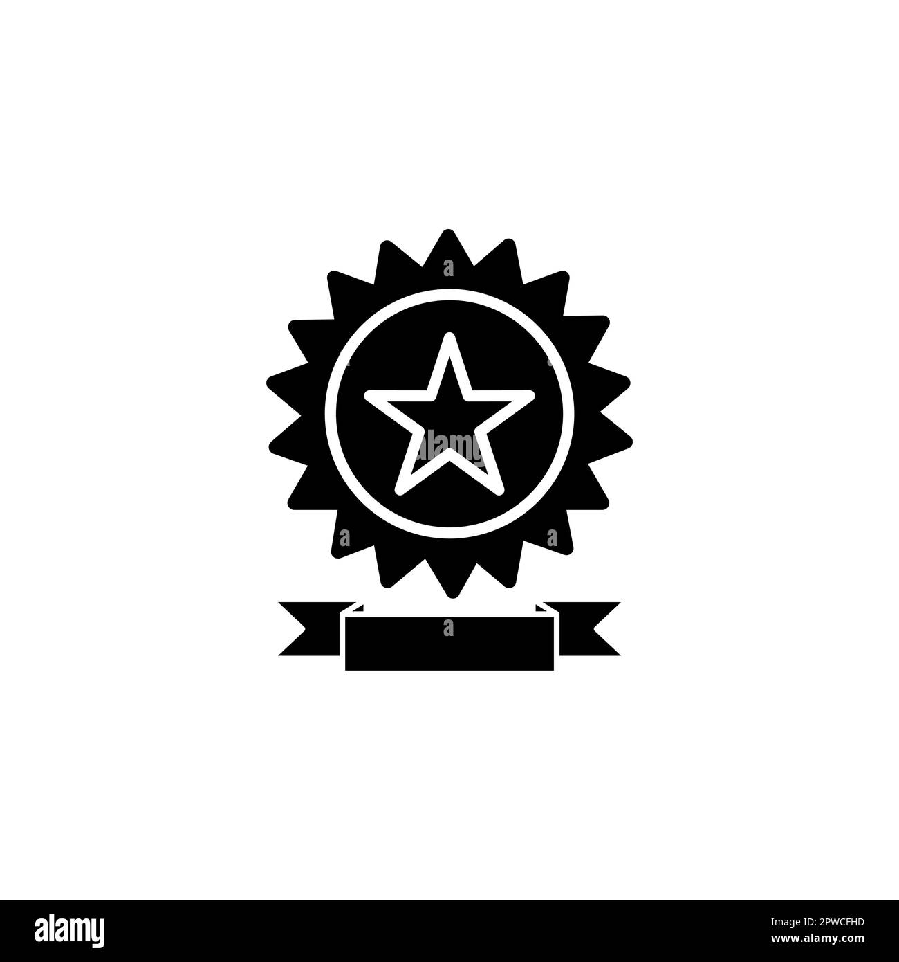 Achieve icon vector. medal icon vector. award. Certificate Stock Vector ...