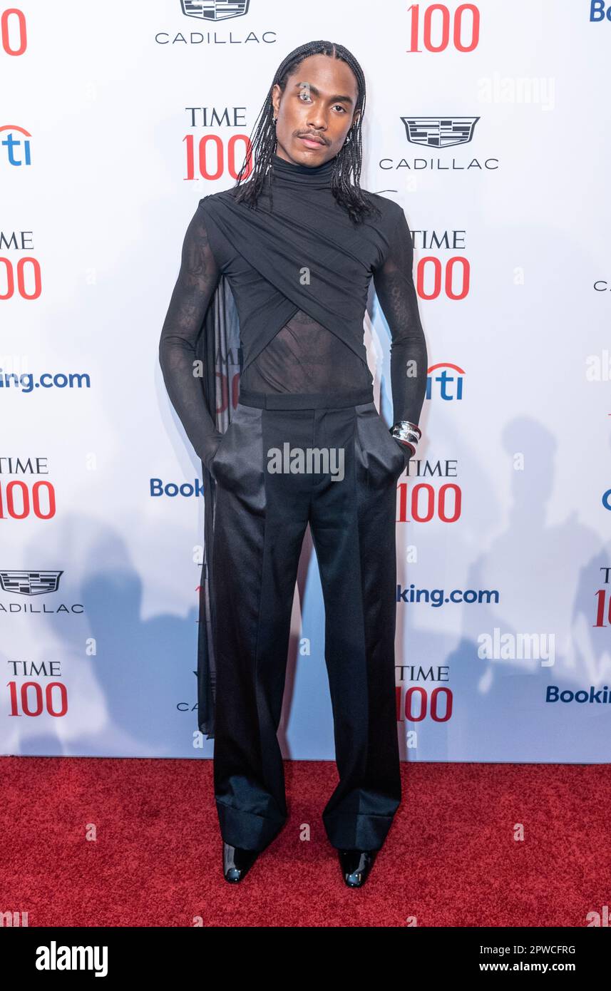 Steve Lacy attends 2023 TIME100 Gala at Jazz at Lincoln Center in New ...