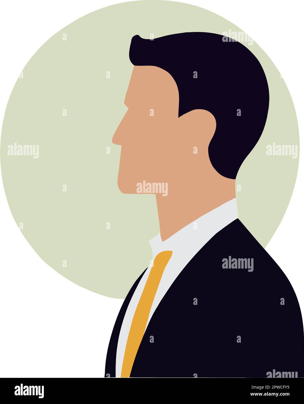 Successful employee in formalwear Cut Out Stock Images & Pictures - Alamy