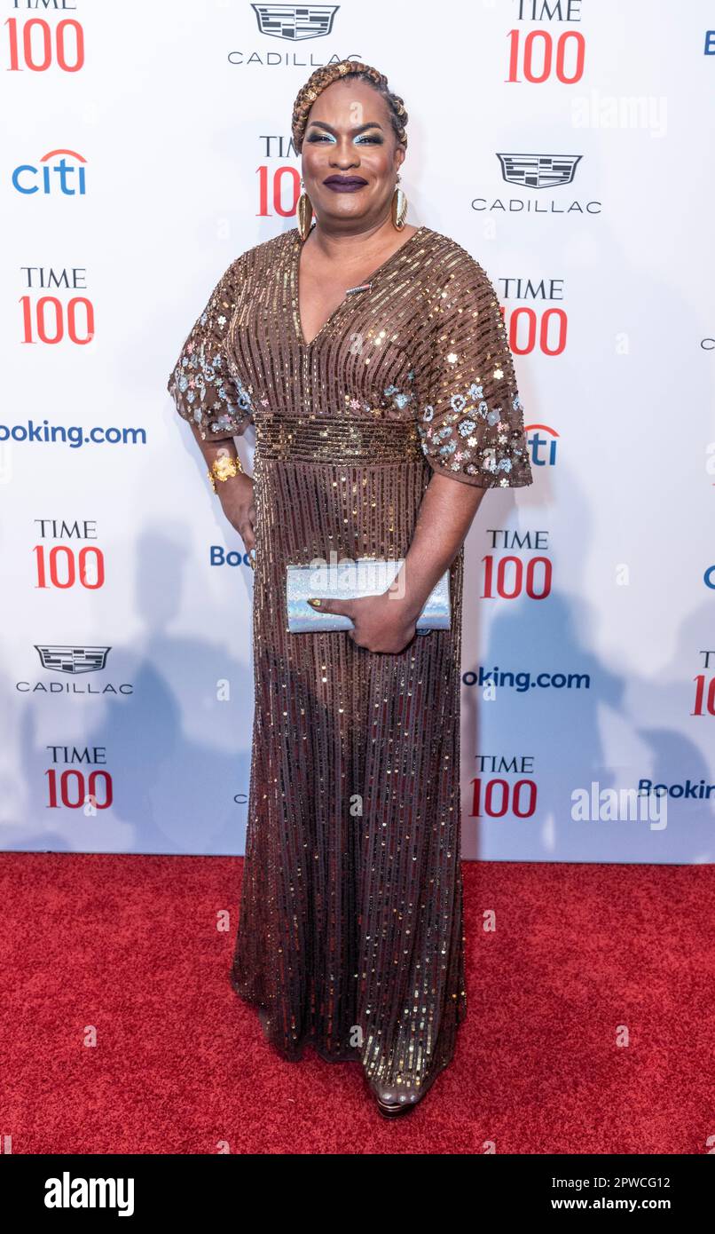 Imara Jones attends 2023 TIME100 Gala at Jazz at Lincoln Center Stock ...